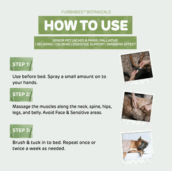 Dog & Cat Pain Relief Rub For Joints & Muscles Calming Formula (50ml ...